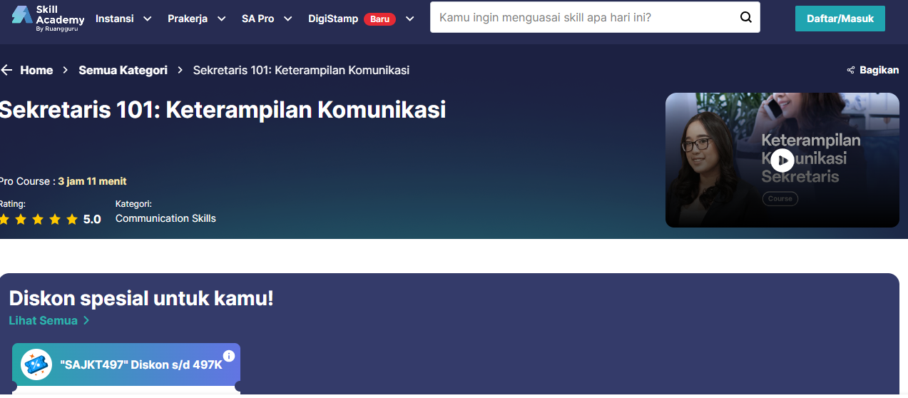 5 Kursus Online Pelatihan Komunikasi Bersertifikat | Future Skills