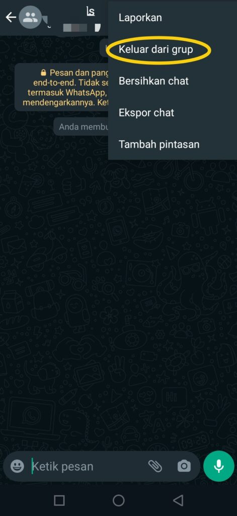 Cara Hapus Grup WhatsApp di Android & iPhone yang Kita Buat secara Permanen