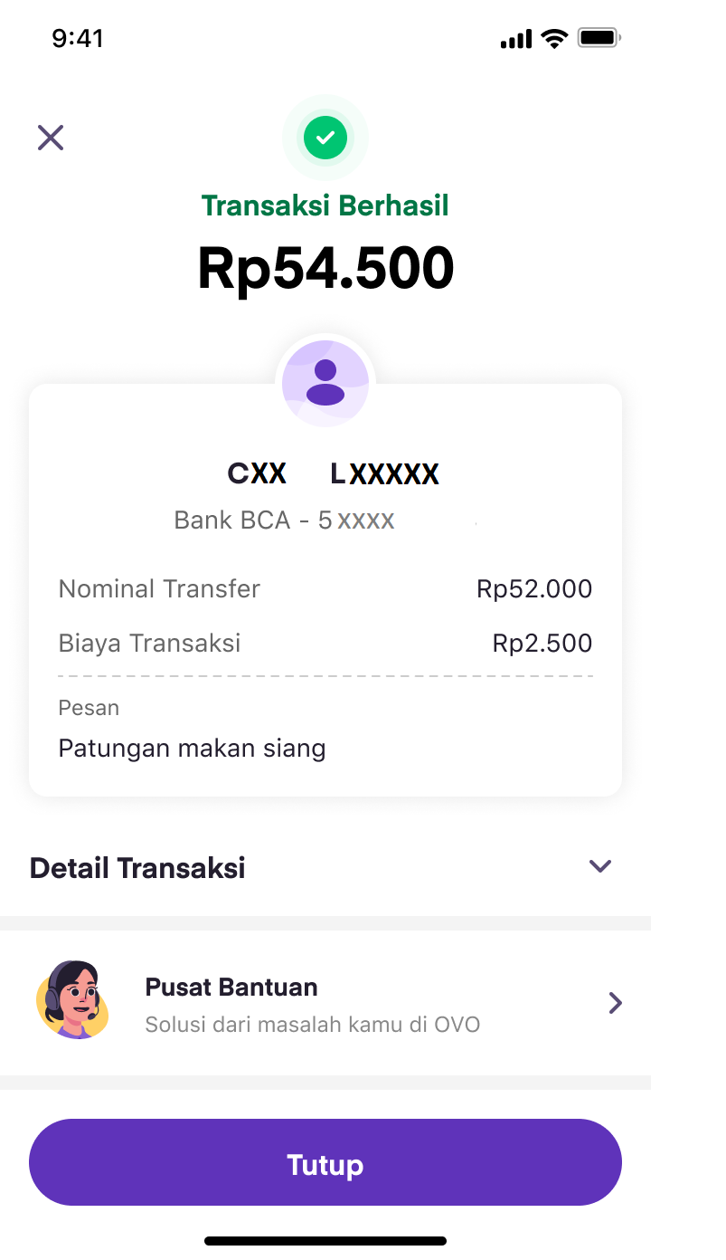 Cara Transfer OVO ke BCA, Transfer Uang ke Bank dengan Biaya Admin yang ...