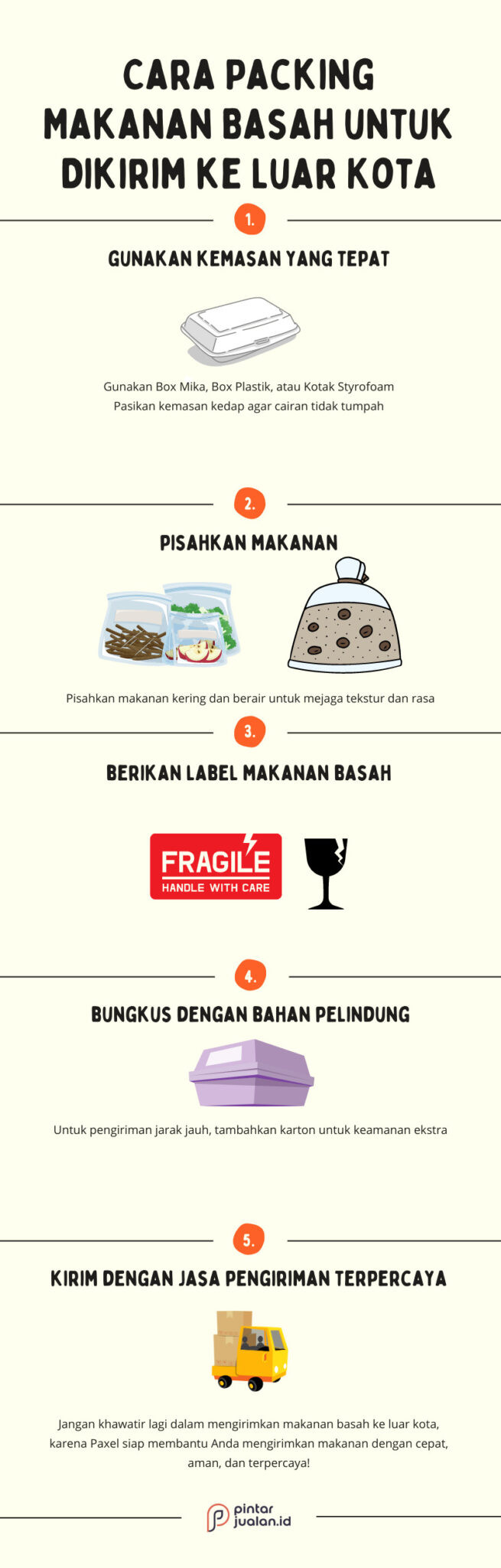 Cara Packing Makanan Basah untuk Dikirim ke Luar Kota