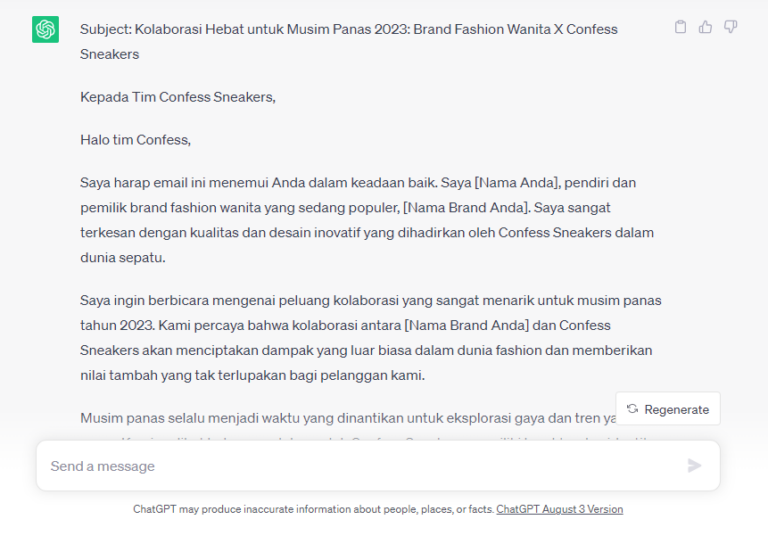 Cara Menggunakan ChatGPT untuk Menulis Email [+ Contoh Prompt]