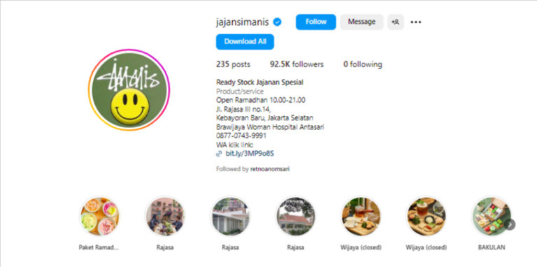 Ide Bio Instagram untuk Jualan Makanan: Cara Membuat dan Contohnya