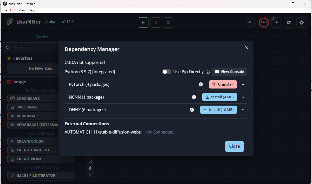 Cara Mengatasi Node PyTorch Tidak Muncul di ChaiNNer - PintarTekno