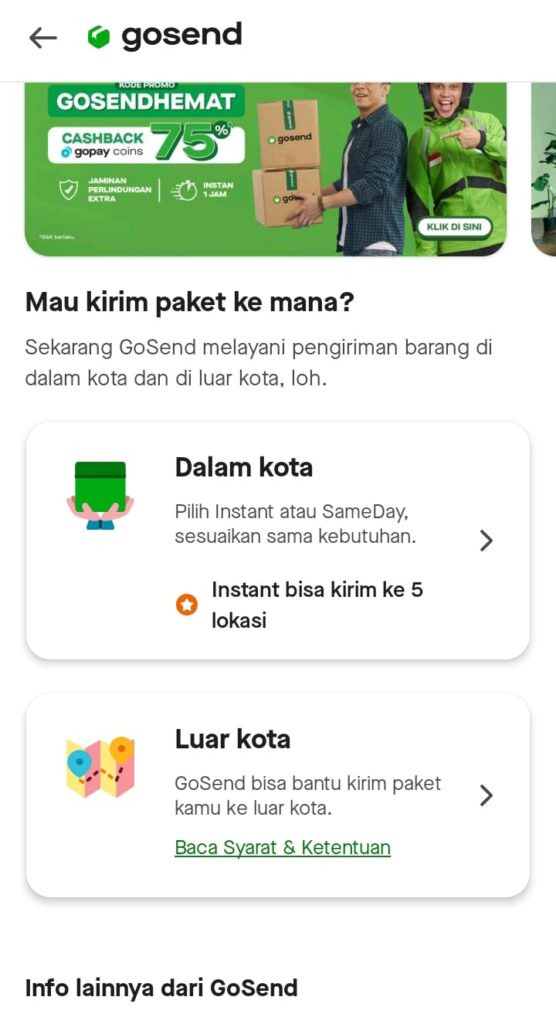 Tarif GoSend per KM dan Cara Cek Biaya Pengirimannya via Aplikasi GoJek ...