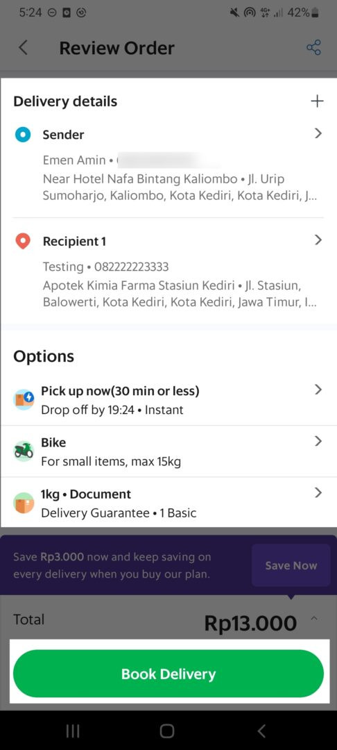 Cara Kirim Barang lewat Grab Express dengan Mudah - Plugin Ongkos Kirim