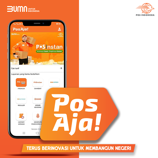 Lewat Aplikasi Pos Aja, Pos Indonesia Siap Antar UMKM Go International ...