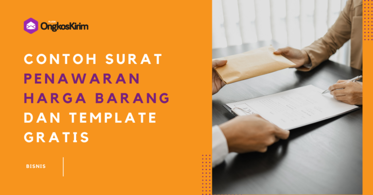 3 Contoh Surat Penawaran Harga Barang dan Jasa - Plugin Ongkos Kirim