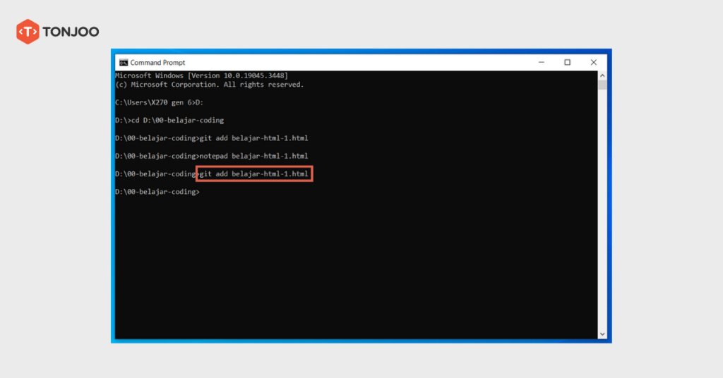 Cara Menggunakan Git & Perintah Dasarnya untuk Pemula - Tonjoo