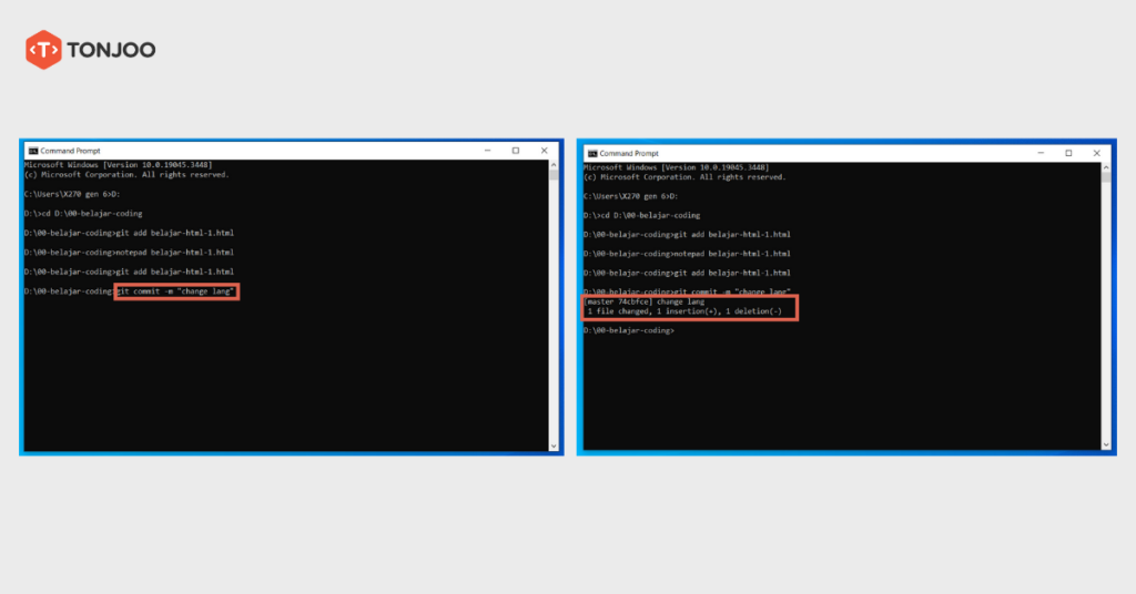 Cara Menggunakan Git & Perintah Dasarnya untuk Pemula - Tonjoo