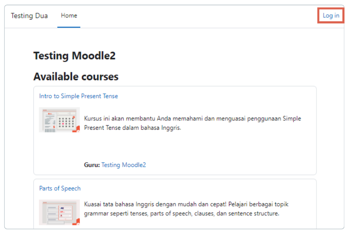 How To Create A Sign Up Feature In Moodle For Participant Registration Tonjoo