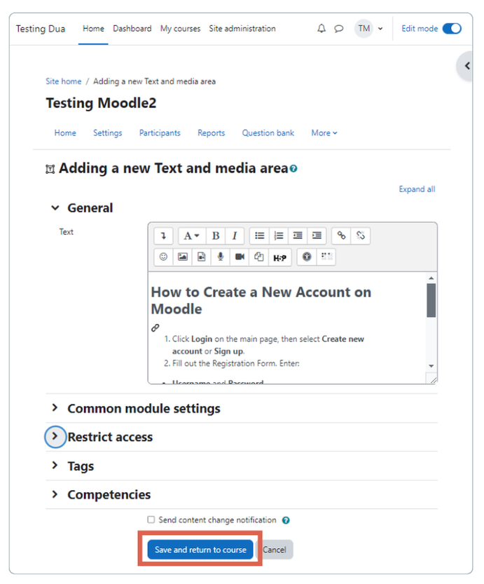 How to Create a Sign-Up Feature in Moodle for Participant Registration ...