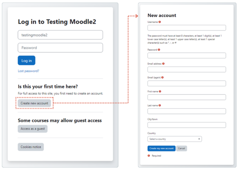 How To Create A Sign Up Feature In Moodle For Participant Registration