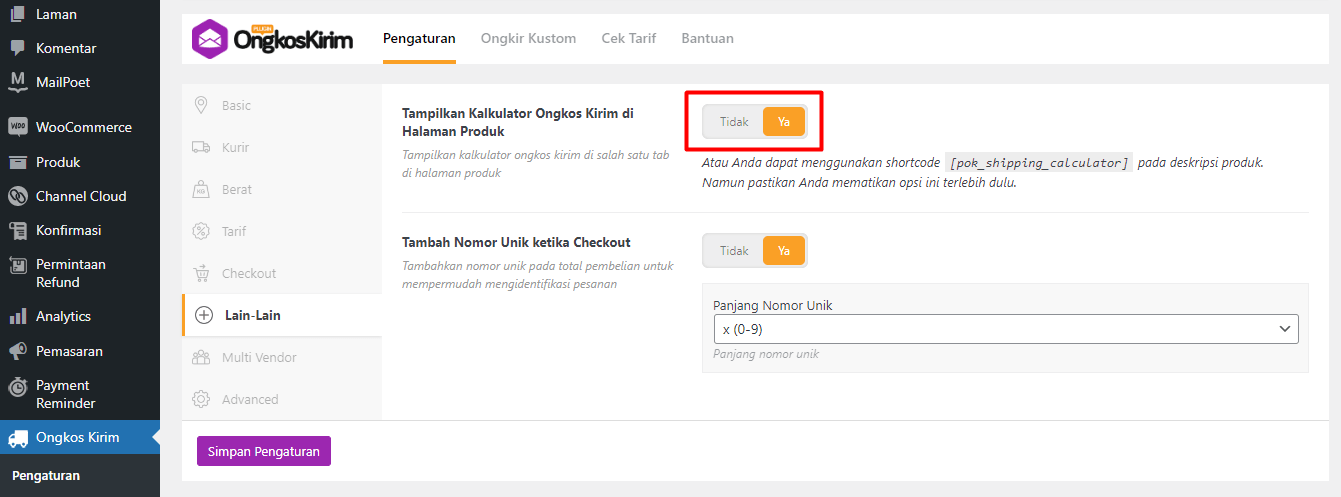 Cara Konfigurasi Plugin Ongkos Kirim untuk Toko Online - Tonjoo Studio