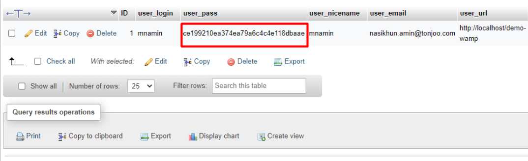 How To Reset Wordpress Password On Localhost Using Phpmyadmin Tonjoo