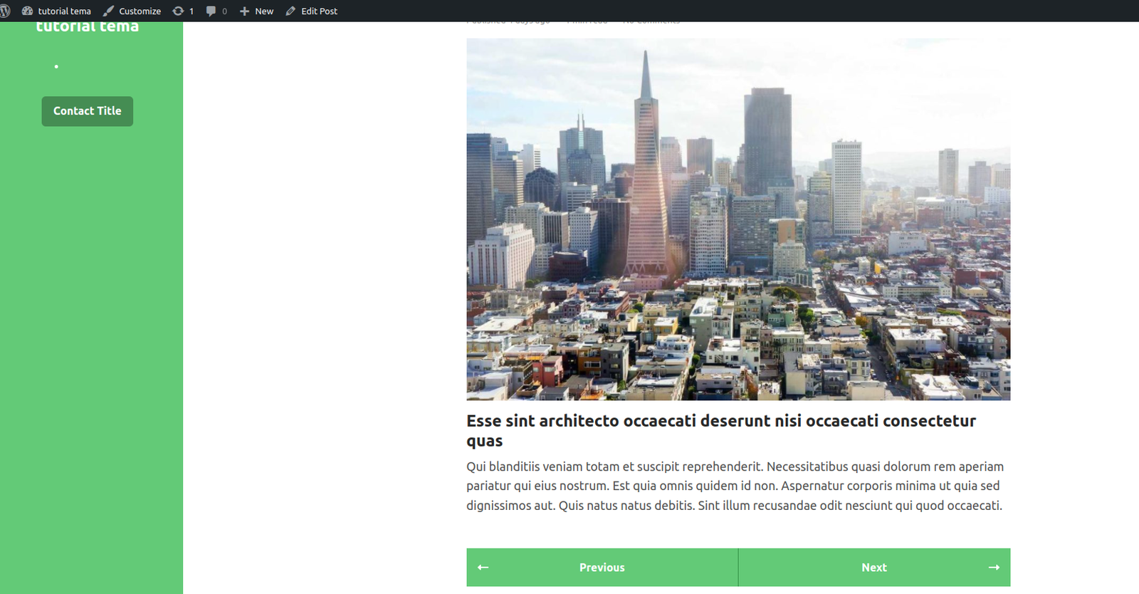 Cara Membuat Theme WordPress (Part 4): Membuat Single Page - Tonjoo Studio