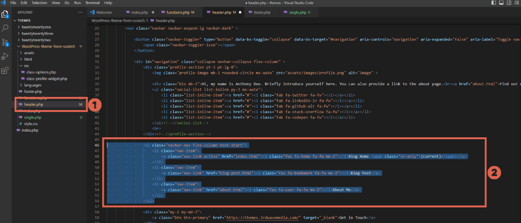 Cara Membuat Theme WordPress (Part 5): Menu dan Widget - Tonjoo Studio
