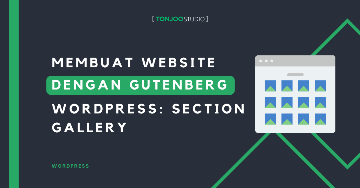 Gutenberg WordPress (Part 8): Cara Membuat Section Gallery di Homepage ...