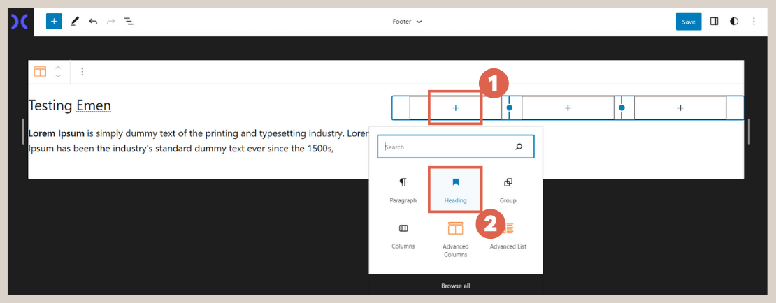 Gutenberg Tutorial Part 4 How To Create Footer For Website Tonjoo