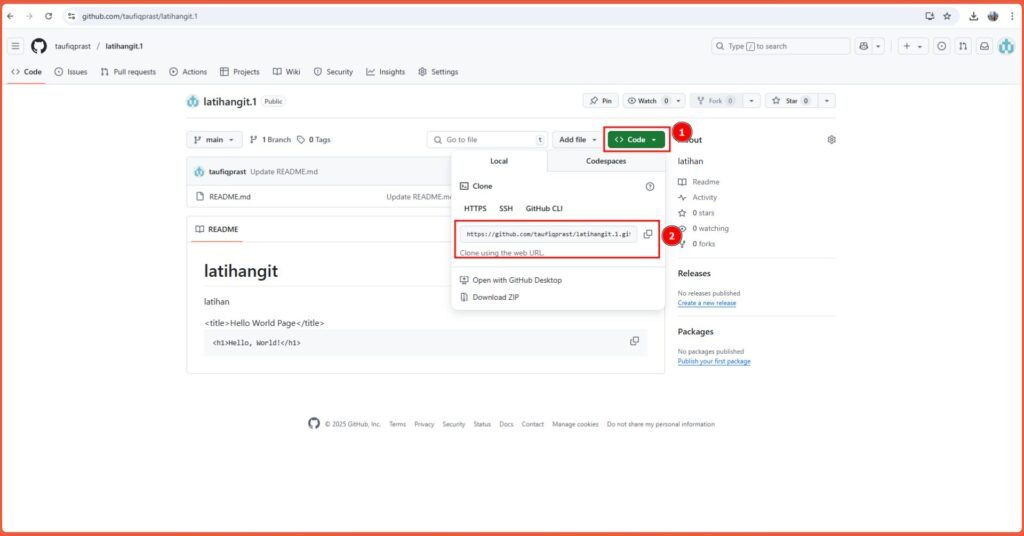 Cara Menggunakan GitHub untuk Pemula