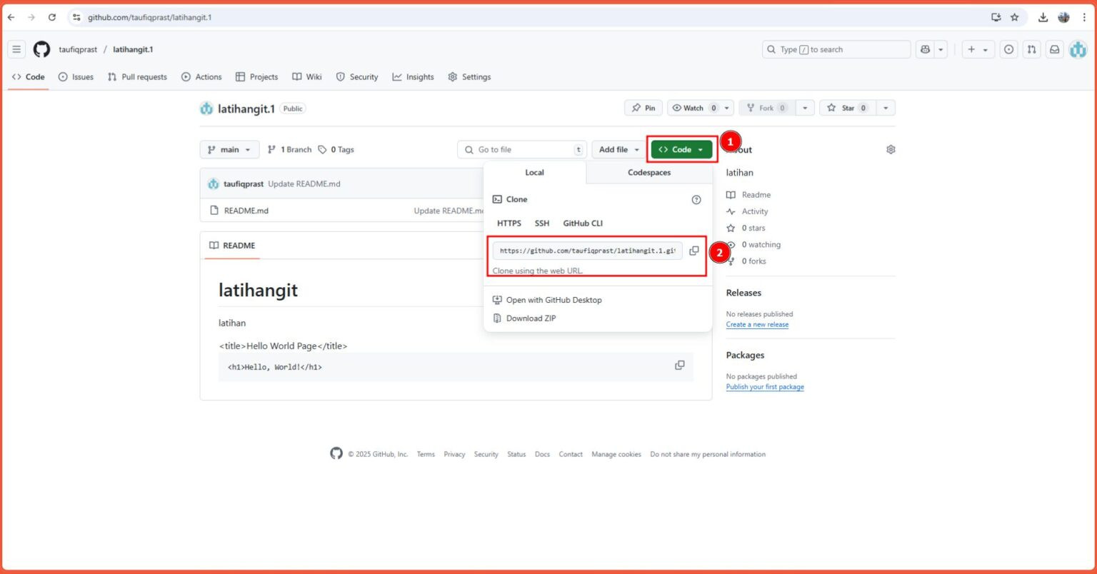 Cara Menggunakan GitHub untuk Pemula