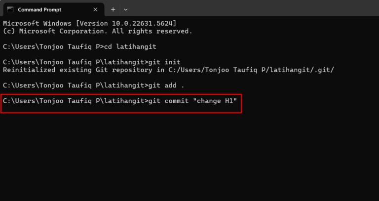6 Langkah Cara Push Project ke GitHub