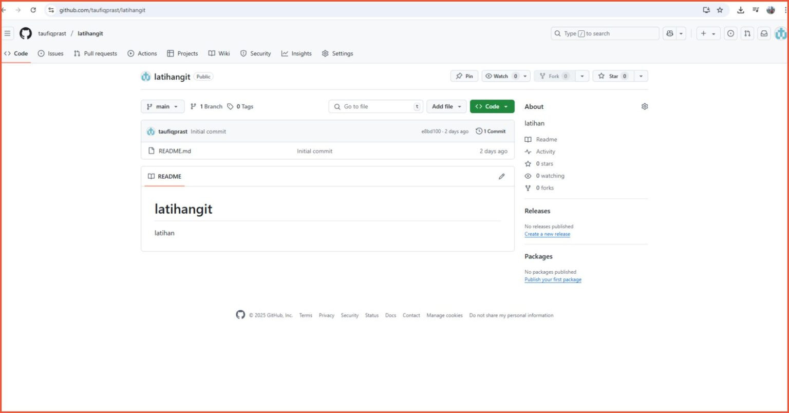 Cara Menggunakan GitHub untuk Pemula