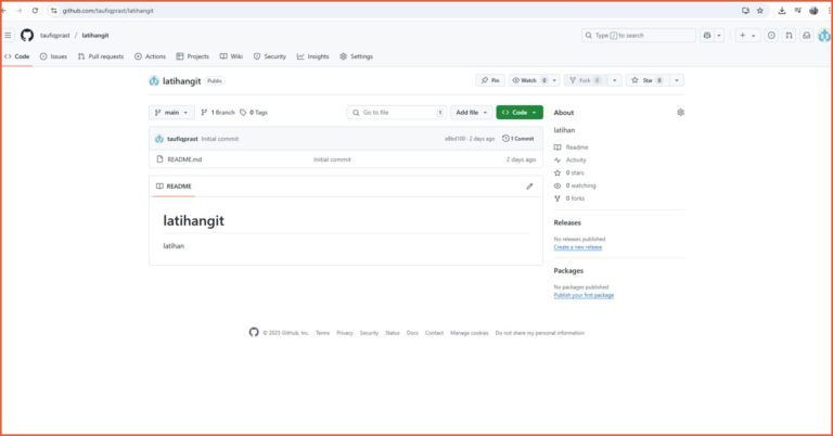 Cara Menggunakan GitHub untuk Pemula